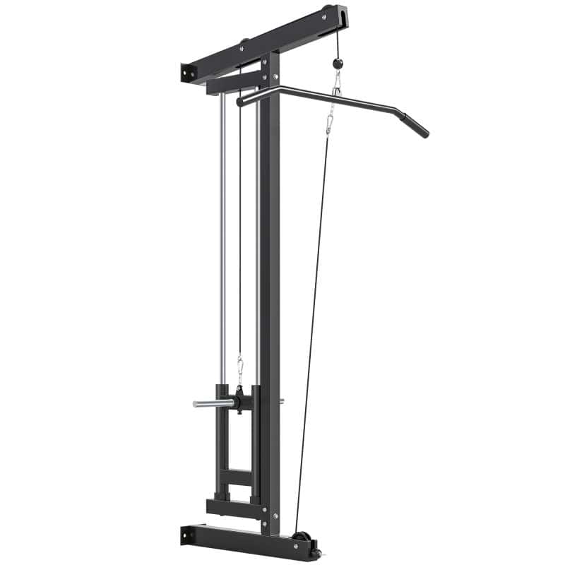 Wall Mounted Lat Pull Down Machine, Crossover Cable Machine with High ...