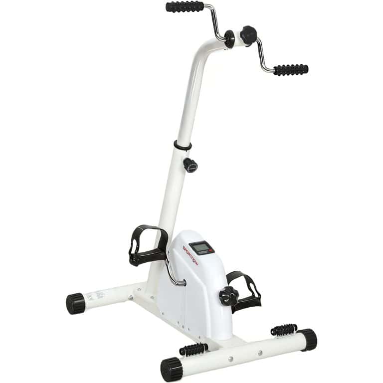 Seated Pedal Exerciser with Dual Massage and Adjustable Height ...